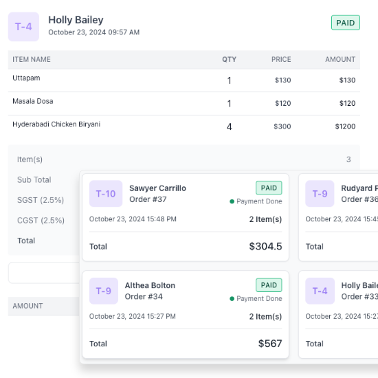 Restaurant POS — fast point of sale | efood